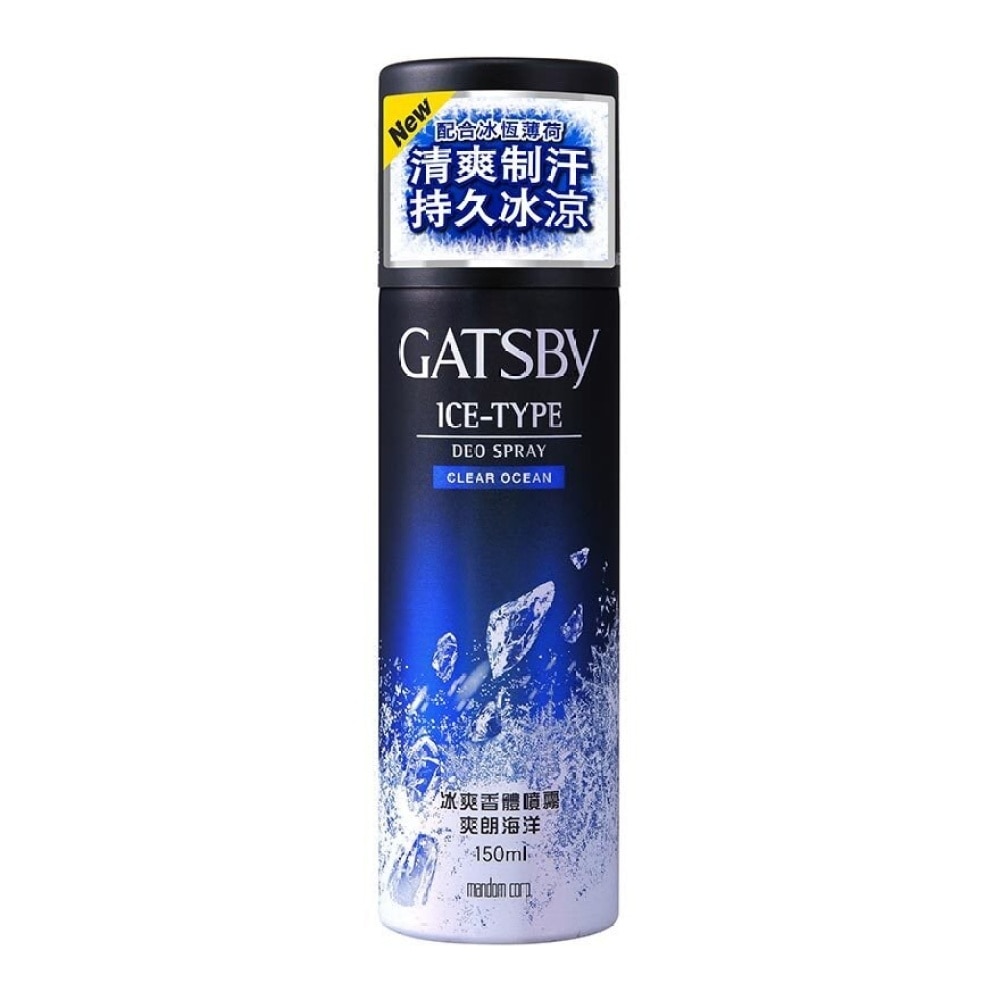 GATSBY GATSBY ICE TYPE DEO SPRAY CLEAR OCEAN | Body | Watsons Hong Kong