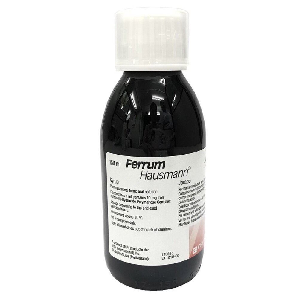 VIFOR Ferrum Hausmann Syrup 10mg/ml x 150ml | Health foods and Vitamins ...