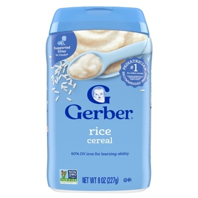 GERBER Gerber Infant Cereal-Rice 227g | Baby Cereal | Watsons Hong Kong