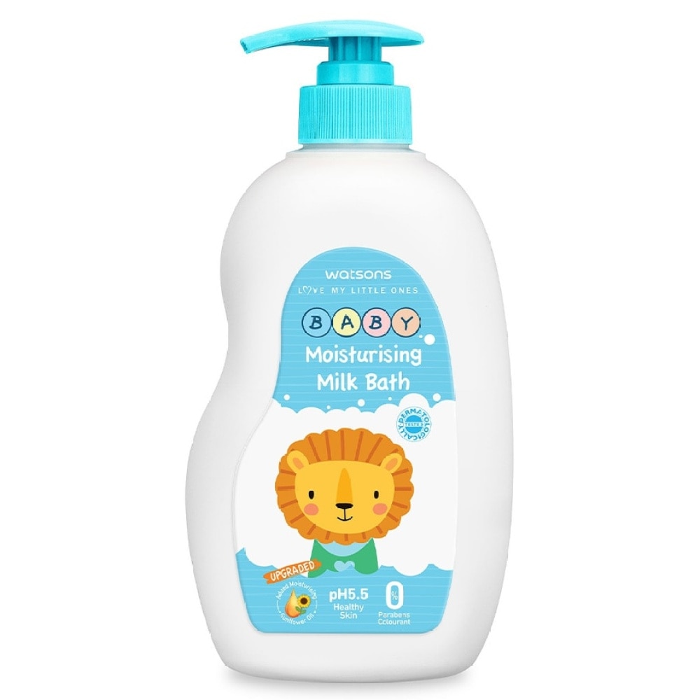 WATSONS MOISTURISING MILK BABY BATH | Baby Toiletries | Watsons Hong Kong