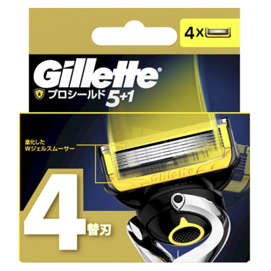GILLETTE Gillette ProShield Base 4 Blades | Men Shaving Product ...