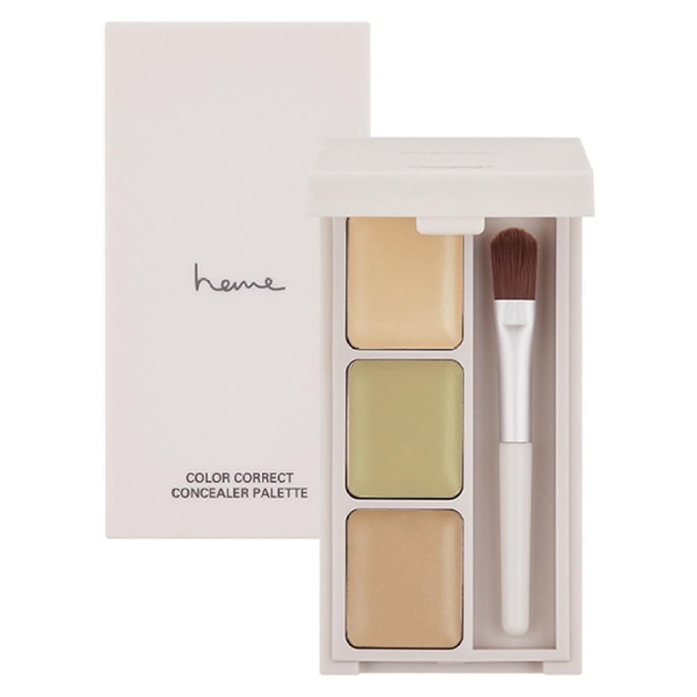 HEME HEME COLOR CORRECT CONCEALER PALETTE - 21 OLIVE BEIGE 2.1G | Face ...