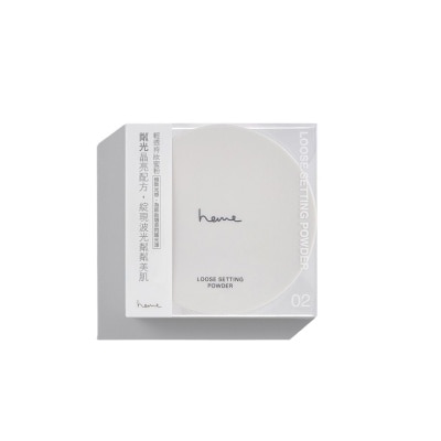 HEME HEME LOOSE SETTING POWDER – 02 DEWY 4.5G | Face | Watsons Hong Kong