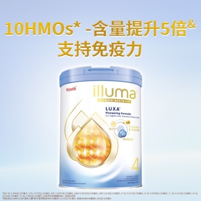 ILLUMA ILLUMA® LUXA® HUMAN AFFINITY® Stage 4 Growing-Up Formula Milk Powder 800g | Baby Milk ...